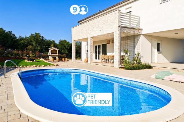 Villa David - Pet Friendly - New Villa For 9 Person - Istria