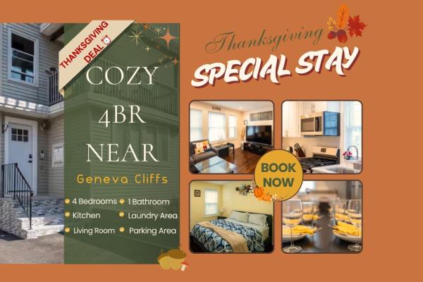 30-1 - 4br Boston - Cozy Apt Near Geneva Cliffs - Boston, MA