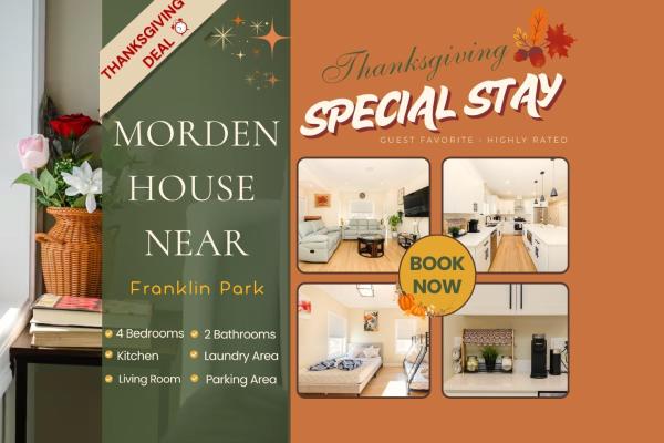 60-1 4br Boston - Cozy New Apt Near Franklin Park - Boston, MA