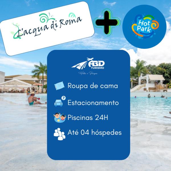 Villas Diroma - Ganhe 1 Dia No Diroma Acqua Park, Splash E Slide - Caldas Novas