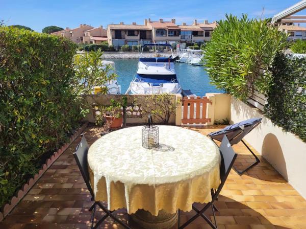 Villa Aux Capellans Sur La Marina Pour 4 Personnes - Vue Marina - Parking - Plage à 5 Min à Pied - Perpignan