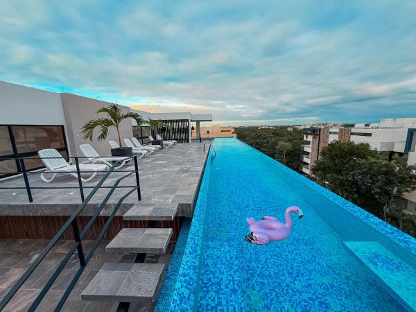 1 Bedroom Apartment In Aldea Zama King Bed Wifi Elle 01 - Tulum