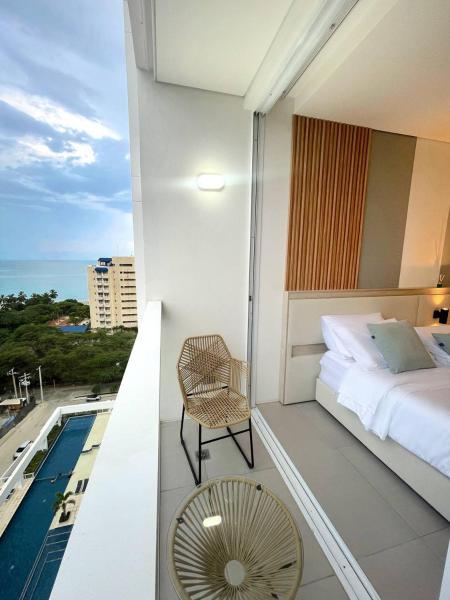 Suite Moderna A100 Metros De La Playa En Bello Horizonte - Colombie
