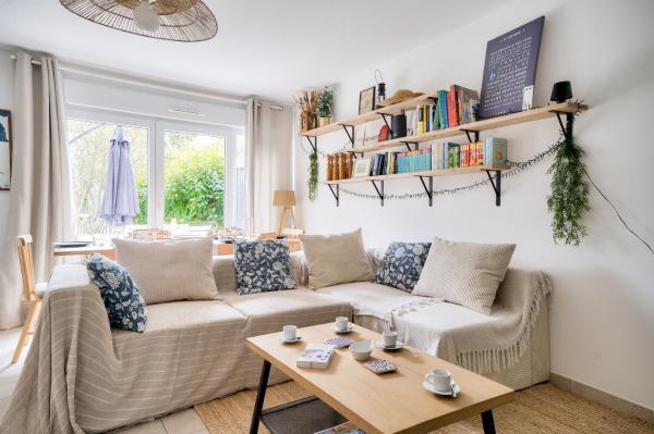 Maison Mitoyenne Pour 6 Avec Jardin - Pleurtuit