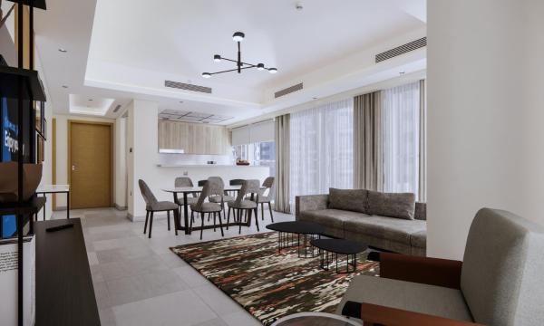 Marriott Executive Apartments Jumeirah Lakes Towers, Dubai - Dubai Marina