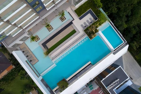 Prime Beachfront 1br With Panoramic Sea & Sunset View In Aeras Condominium Jomtien - Pattaya