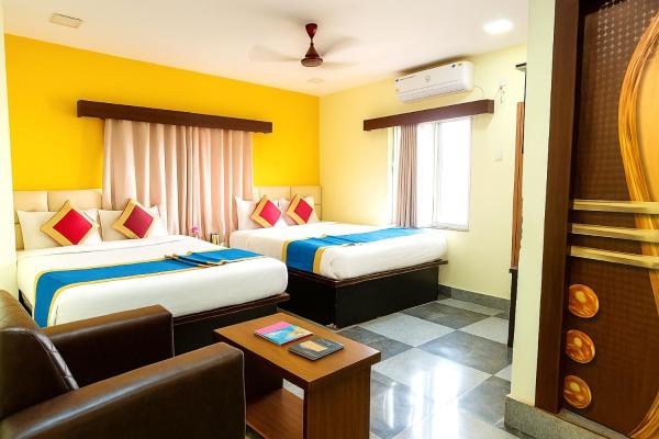 Subrata Sarkar Road Satva Coral Palace Suite Near Sea Beach - Lift -Free Parking ! Swimming- Pool - Best Prime Location - Puri