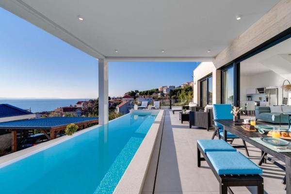 Villa Lemon, 3 Bedrooms, 4 Baths, Infinity Pool, Whirlpool, Cinema Room, Sea View - Dugi Rat
