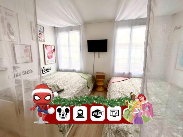 Cosy Disneyland Studio, Marvel & Princess - Serris