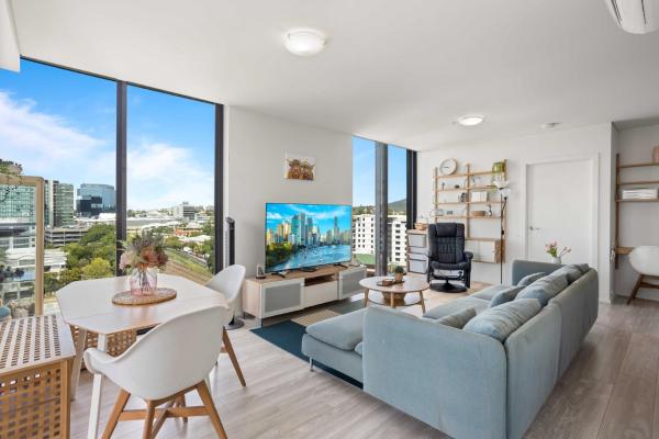 Spaciously Bright 1-bed Apartment - Brisbane