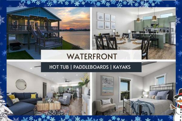 Hot Tub Waterfront Kayaks Amazing Views For Family - Bayside, TX