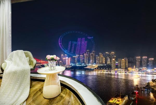 Deptour River Merge Panorama Grand Suite -Chaotianmen & Hongya Cave - Chongqing