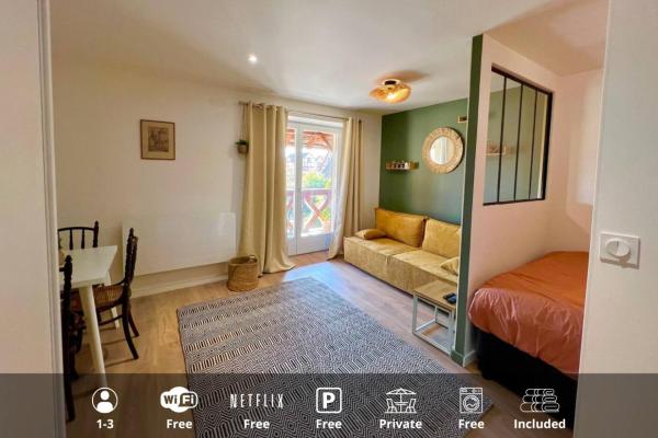 La Poulie - Apartment With Balcony And Free Privative Parking - Close To Colmar - Eguisheim