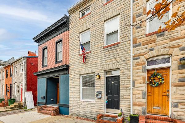 Historic 3-story Fells Point Rowhouse With Backyard! - Baltimore, MD