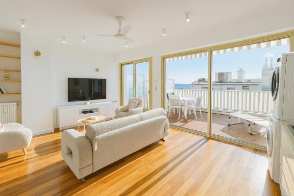 Sea View Prestige - T3, 6p, Terrasse & Vue Mer, Pk - Antibes