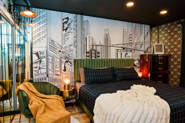 Mix Mid-century Modern By The Strip, Big Tvs, King Bed, Fast Wifi Perfect For Work Or Leisure - 天堂市