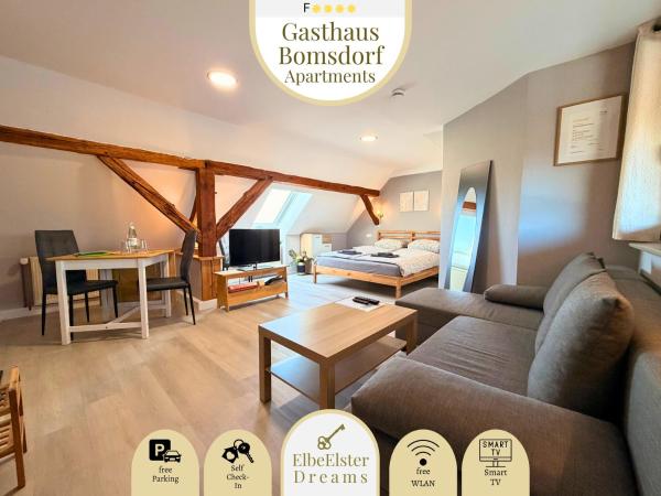 Gasthaus Bomsdorf - Ruhige Lage, Free Wlan & Parken, Self Check-in, Smart-tv - Brandenburg