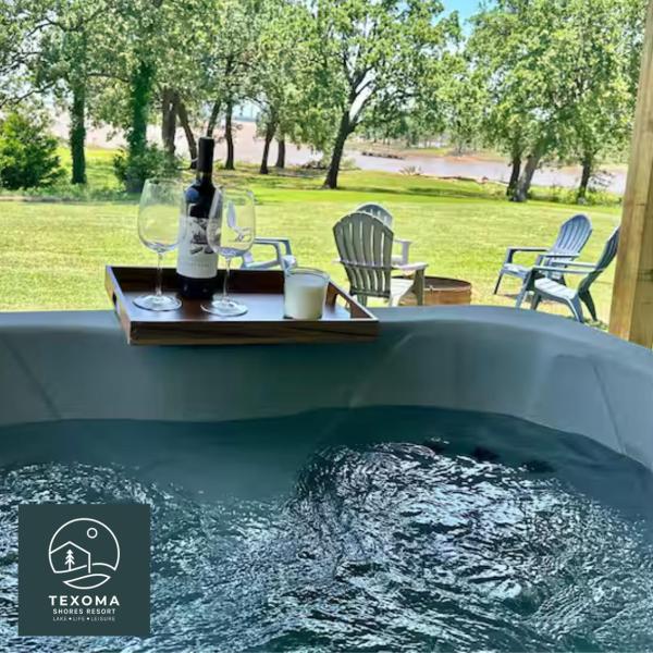 Whispering Oak- Lakefront Cabin Retreat - 오클라호마