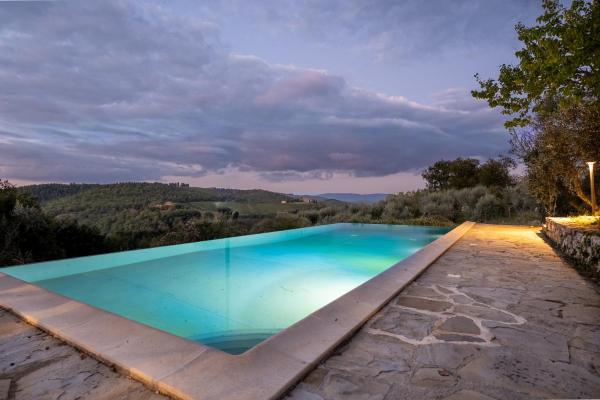 Villa W Infinty Pool Villa In The Heart Of Chianti - Radda in Chianti