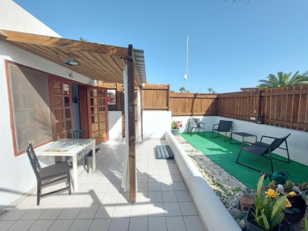 Bungalow With Sunny Private Terrace - Secure Bike Or Board Storage - Maspalomas