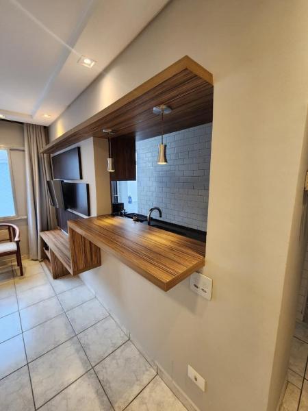 Apartamento 1 Dorm. No Boqueirão - Santos