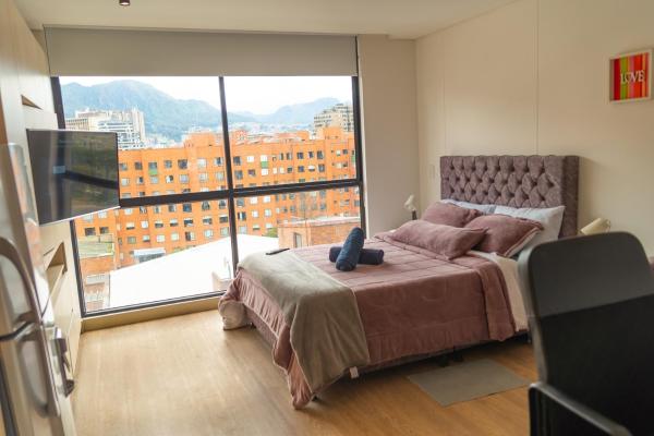 Loft Moderno Con Vista A Monserrate, Cerca A Corferias Embajada Usa Y Cas, Petfriendly , Con Parking, Centro Historico Y Candelaria - Bogotá