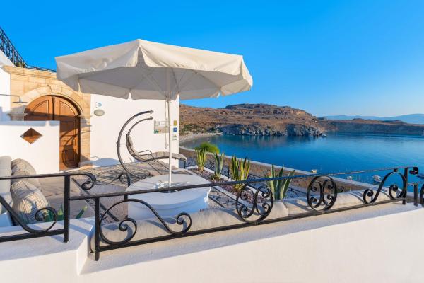 Lindos Shore Boutique Villa With Sea View - Lindos