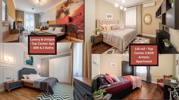 Luxury & Unique - Top Center Apt. - 3bdr & 2 Baths - 索非亞