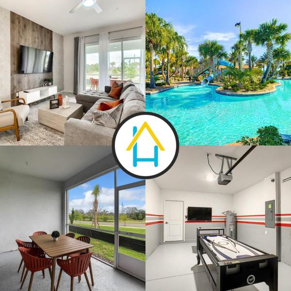 Beautiful 2br With Waterpark & Private Game Room - Haines City, FL