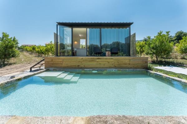 Lemon Grove Bungalow With Private Pool - Oporto Lemon Farm, Near Porto - Penafiel