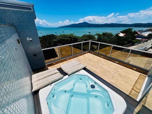 Cobertura Duplex, Vista Panorâmica E Spa - Bombinhas
