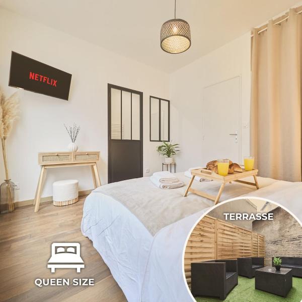 Le Romain, Gare, Hyper-centre, Terrasse - Reims