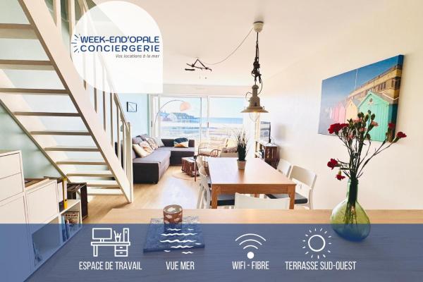 Vue D'opale - Appartement Vue Mer Stella-plage - Cucq