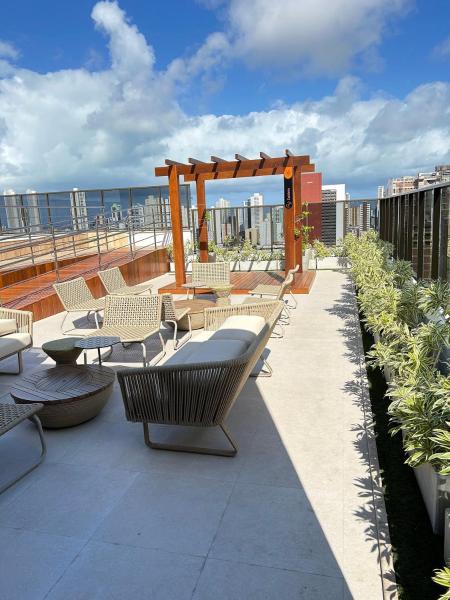 Melhores Flats - Elegante A 5 Min Do Mar De Tambaú - Santa Rita