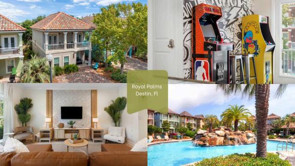 Royal Palms Arcade Free Beach Shuttle Pool - Destin, FL