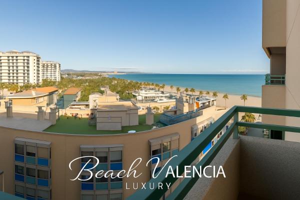 Beach Valencia Luxury D7-21 Apartment With Terrace And Sea Views With Two Rooms - Valencia