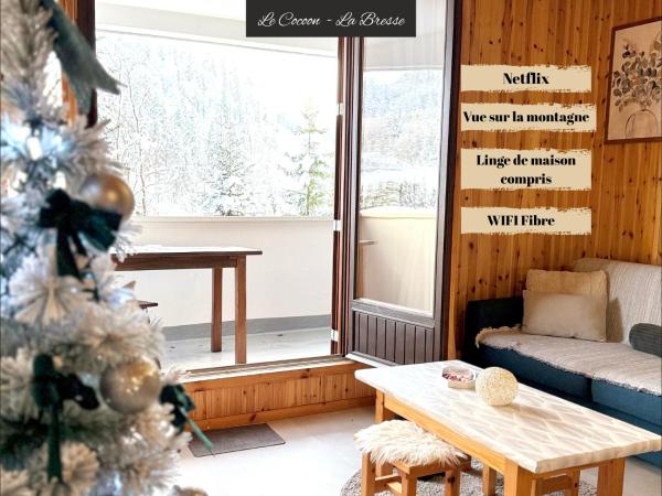 Le Cocoøn, Balcon, Vue Station - Lac de la Lauch