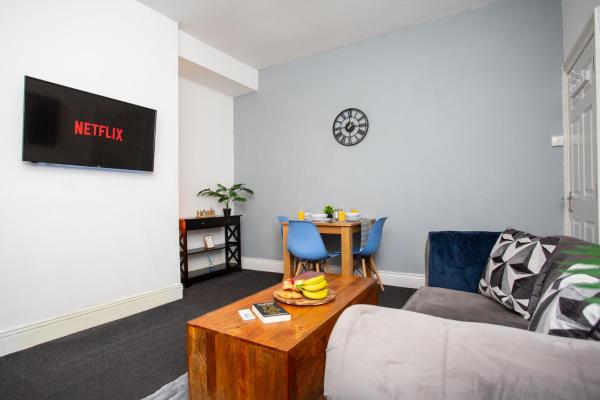 Modern 2br Jesmond Flat Near Train, Fast Wifi & Smart Tv! - Newcastle upon Tyne