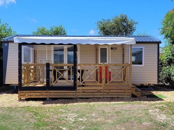 Mobil-home Confortable Avec Terrasse à Brem - Api-1-52-842 - Bretignolles-sur-Mer