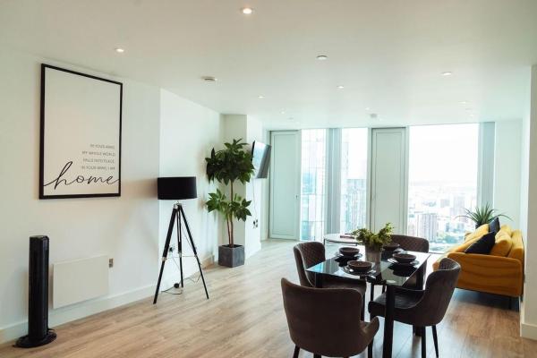 2 Bed Apartment City View Sleeps 6 - Manchester