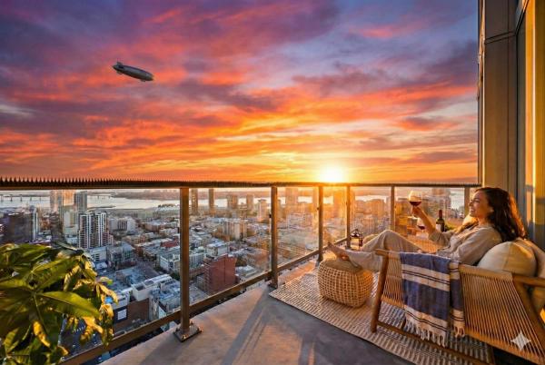 Penthouse High-rise Ocean & City Views - Coronado, CA