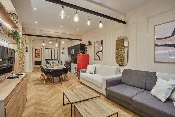 Sublime Apartment In The Heart Of Paris 10 People Fbmar5 - Montmartre