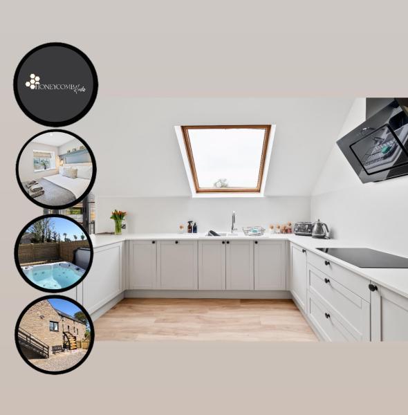 Corn Flour Lodge At Pitkerro Mill, 3 Double Bedrooms With Tvs, 1 En-suite, 2 Further Bathrooms, Fully Equipped Kitchen, Large Family Dining Area, Free Parking And Wifi, Hot Tub, Private Garden, Short Mid And Longterm Stays Available With Honeycomb Hosts - Dundee