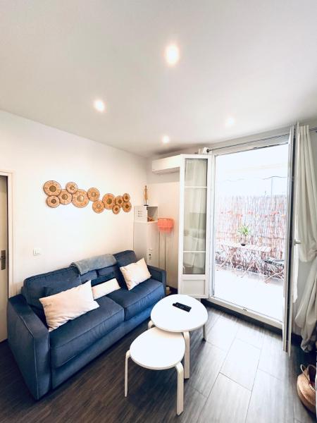 Studio Cocooning Avec Terrasse Au Calme Quartier Les Musiciens Mer à 7 Minutes à Pieds - Nizza