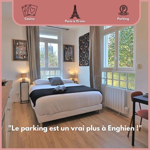 Sc2 - Studio Avec Parking Gratuit à 500m Du Casino & Du Lac - Enghien-les-Bains