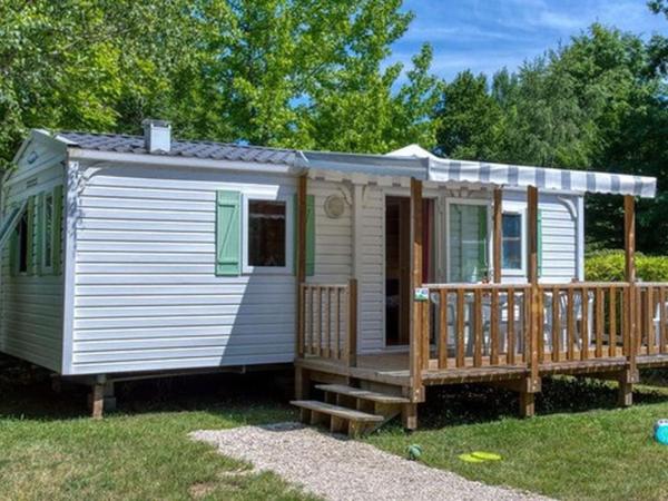 Mobil Home Confortable Avec Terrasse à Groléjac - Api-1-52-1172 - Gourdon