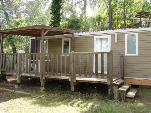 Mobil-home à Villecroze Avec Terrasse - Api-1-52-1173 - Salernes