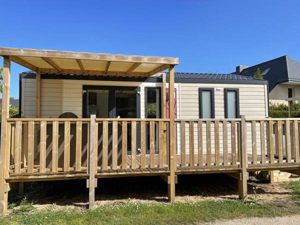 Mobil-home Avec Terrasse Pour 4 Personnes à Saint-lunaire - Api-1-52-1191 - Ille-et-Vilaine