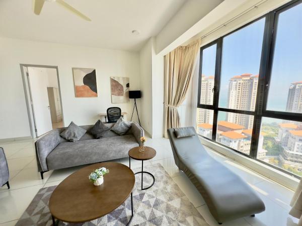 Deluxe Seaview Suite Tripe Bed With Bath Tub 25 - Tanjung Bungah