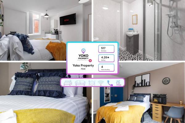 City Centre Studio 5 With Kitchenette, Free Wifi And Smart Tv With Netflix By Yoko Property - Teesside University